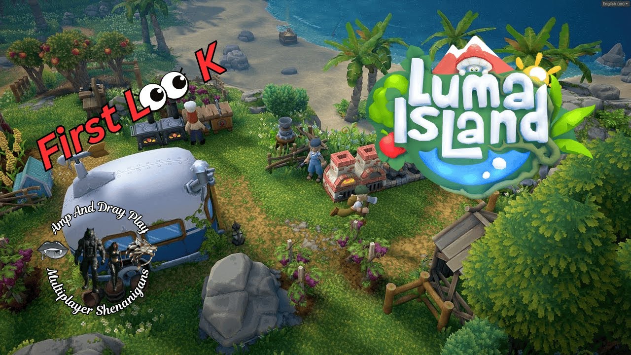 FIRST LOOK at this COZY CASUAL MULTIPLAYER Game! Luma Island Ep:1 - YouTube