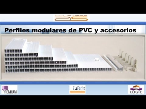 CLOSET CON PERFILES MODULARES Y PANEL DE PVC - YouTube