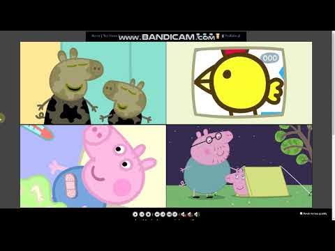 played 4 episodes peppa pig in same time - YouTube
