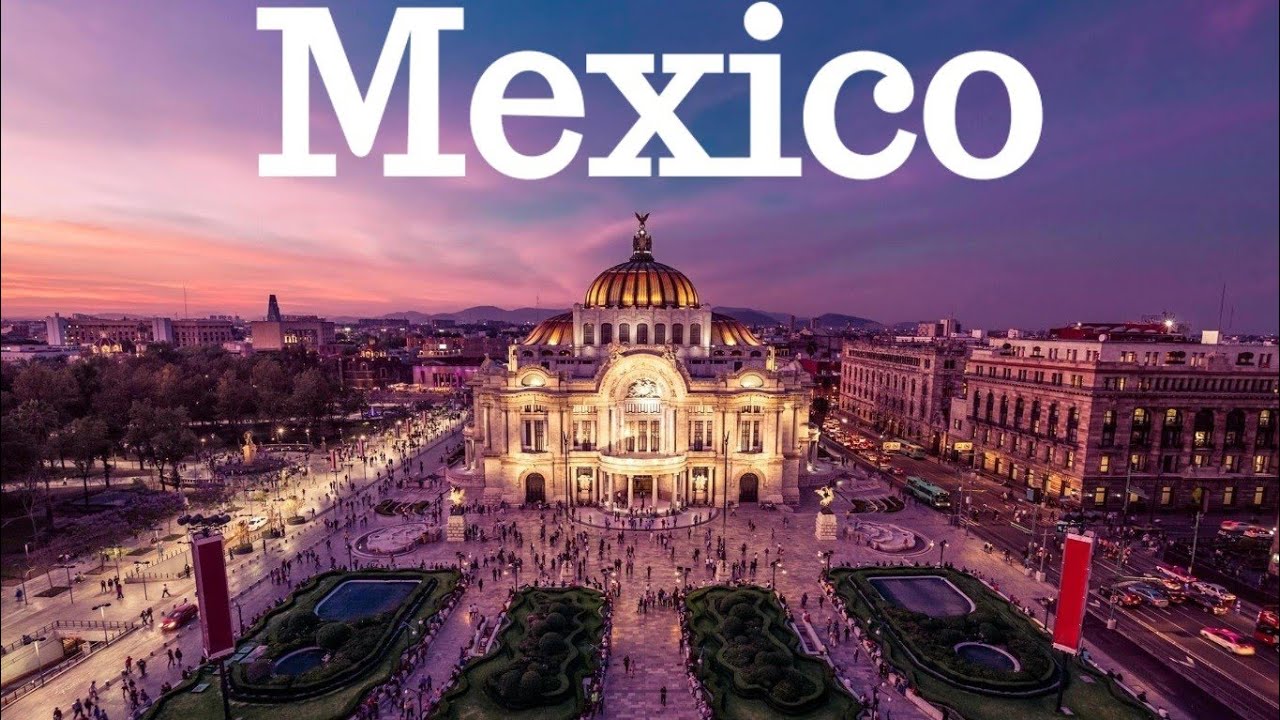 Mexico 4K - Scenic Relaxation Film With Calming Music | Beautiful City ...