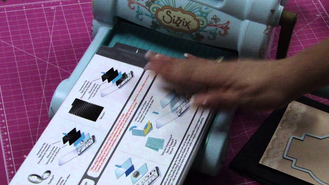 El Taller de Verónica: Como embosar con los framelits en la Big Shot. - YouTube