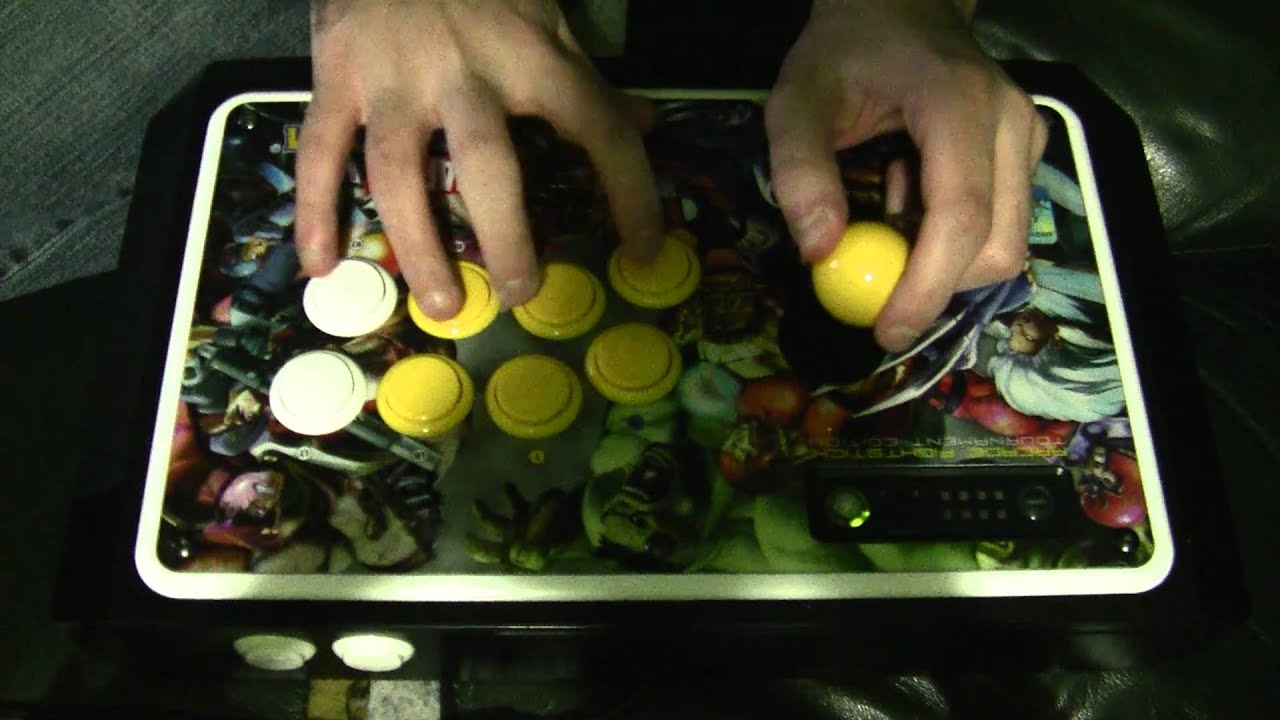 Black and Yellow played on MvC Arcade Stick - YouTube