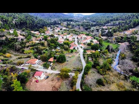 Το χωριό μέσα στο δάσος δίπλα στο ποτάμι. Β. Εύβοια - YouTube