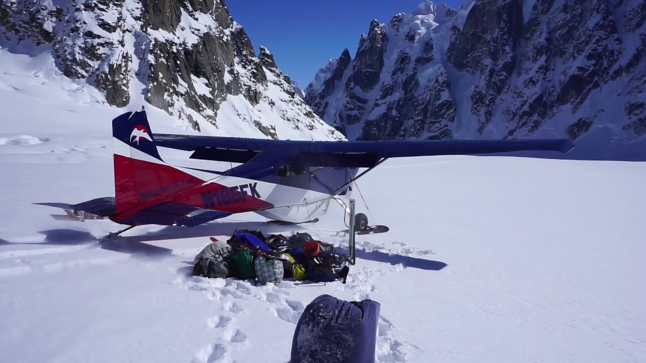 Alaska 2018 Harvard Route on Mt huntington and Peak 11,300 - YouTube