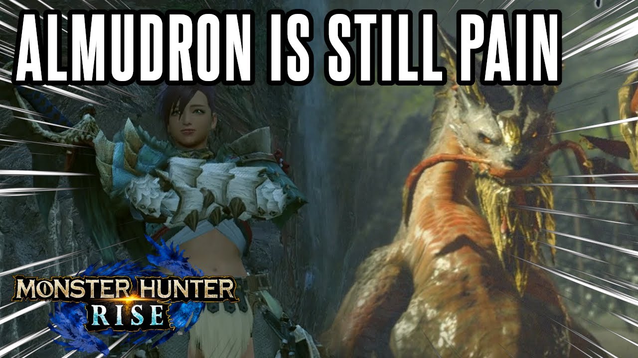 SOLO HIGH RANK Almudron - Monster Hunter Rise (Longsword) Gameplay Part ...