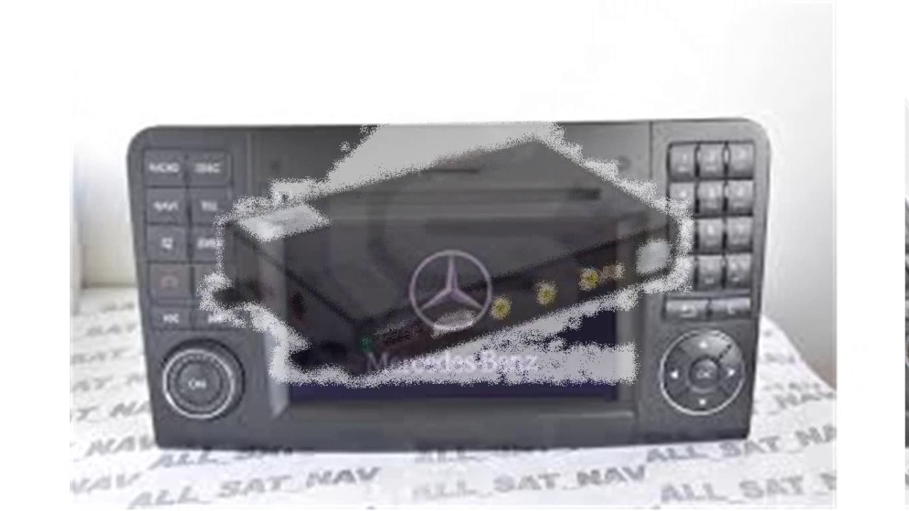 mercedes-benz ntg2.5 comand - YouTube
