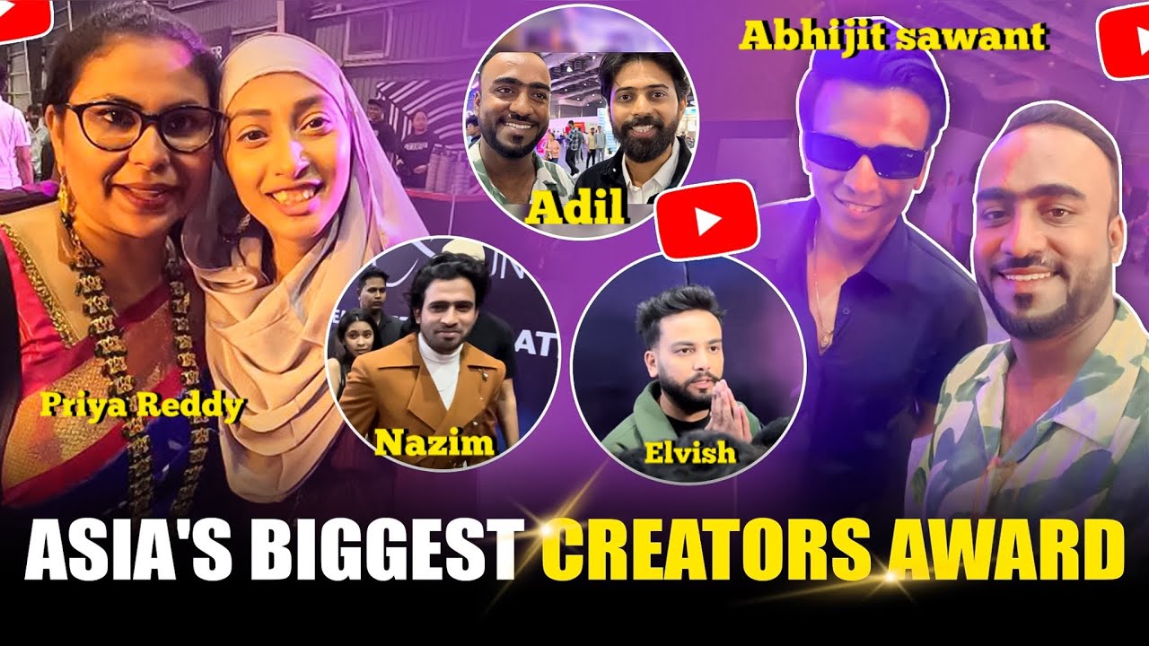Asia’s Biggest Creator Award | Aasifa Ne Elvish Ko Aisa Kyun Bola ...