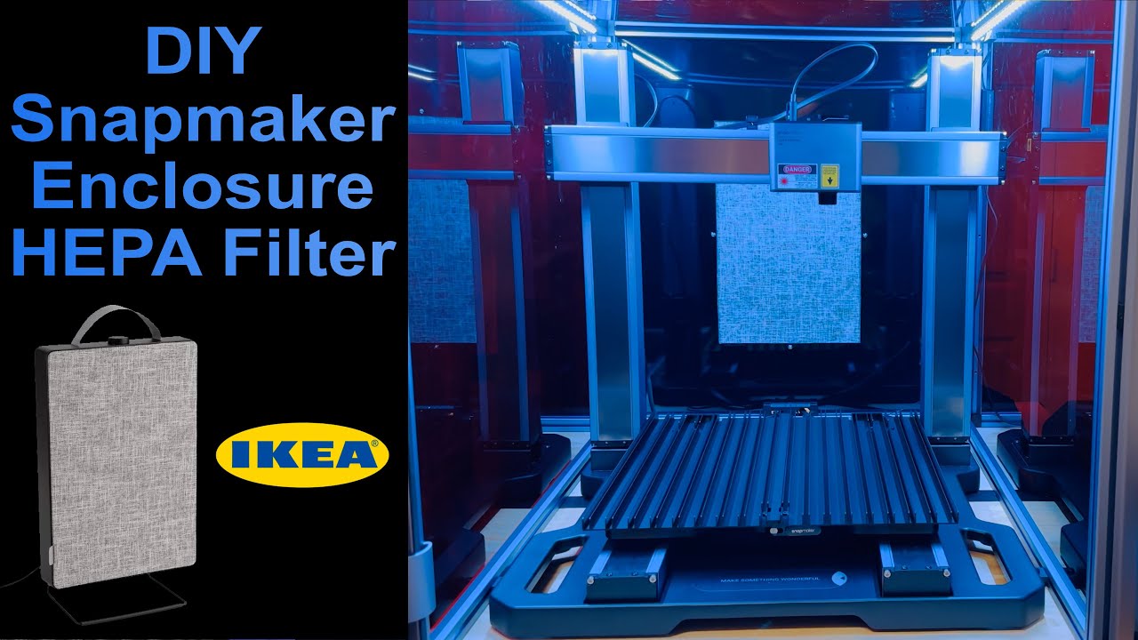 Snapmaker Hacks - DIY IKEA Artisan Air Filter - YouTube
