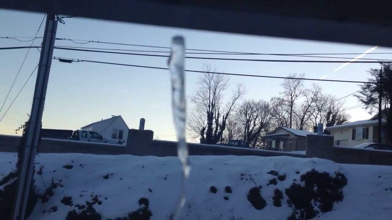 A Real Floating Icicle!!! (Mind Blowing!) - YouTube