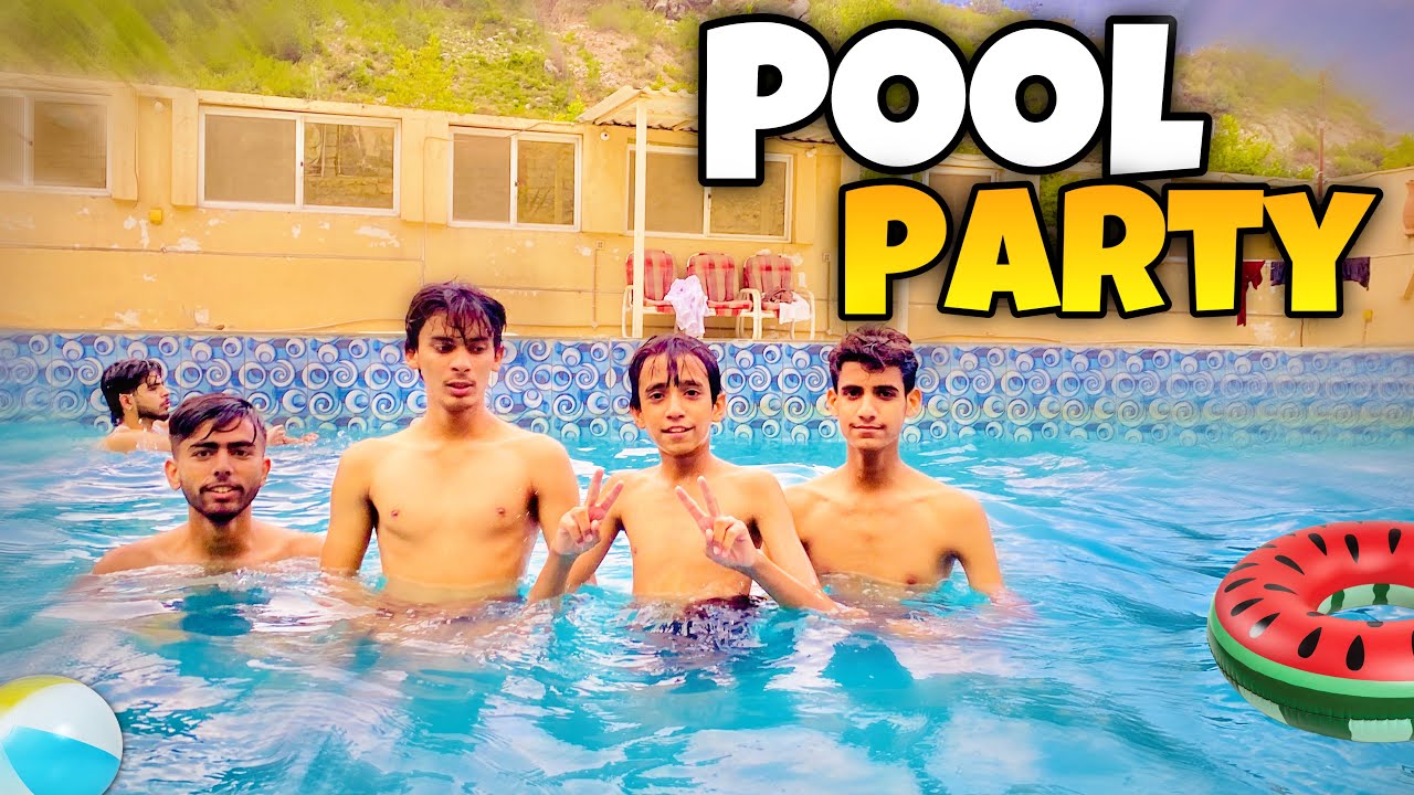 500 = 1 HOUR Swimming😲 | Pool Party In Islamabad - YouTube