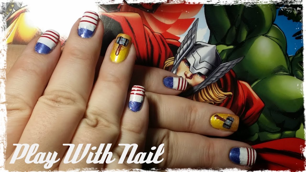 Thor Ragnarok Nails - YouTube