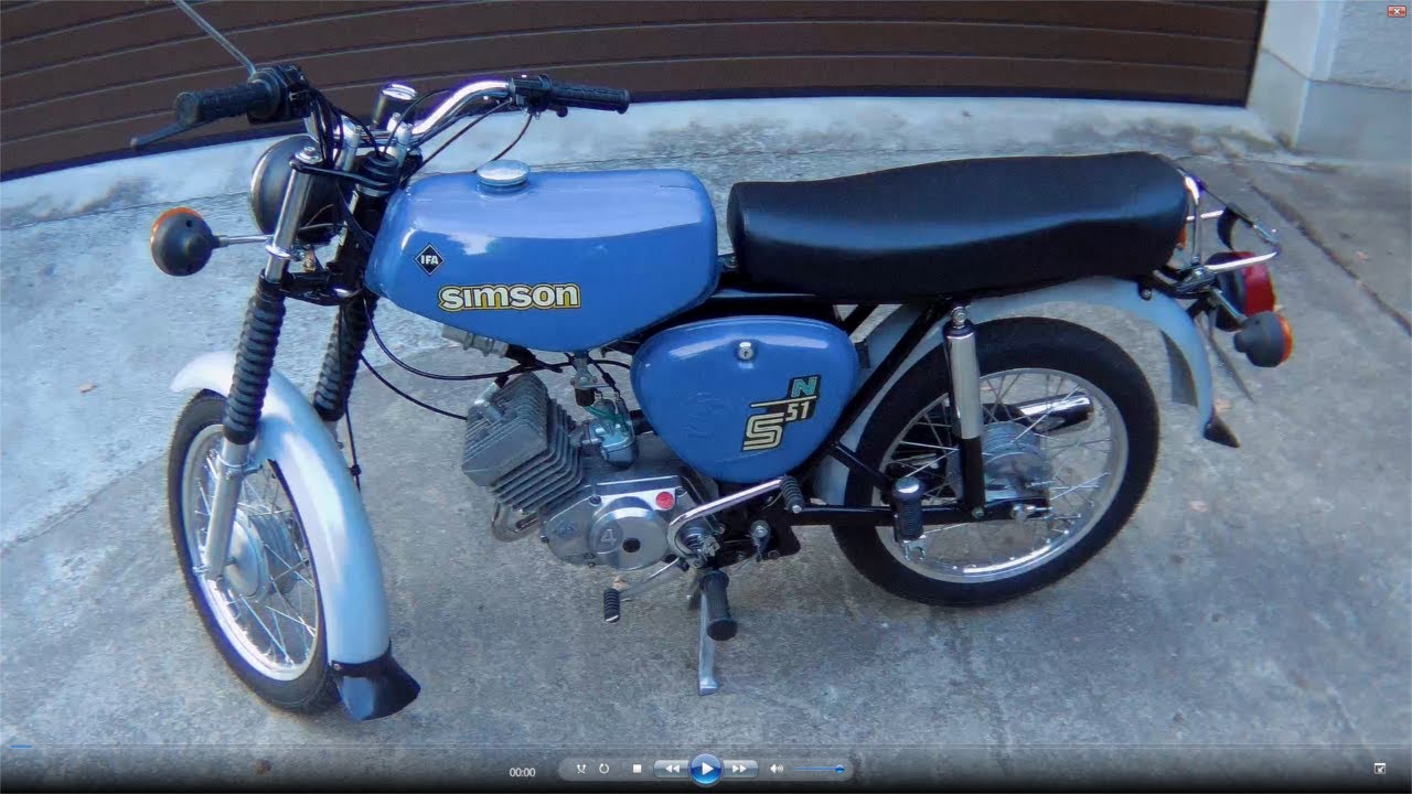Simson S51 N Restauration - YouTube