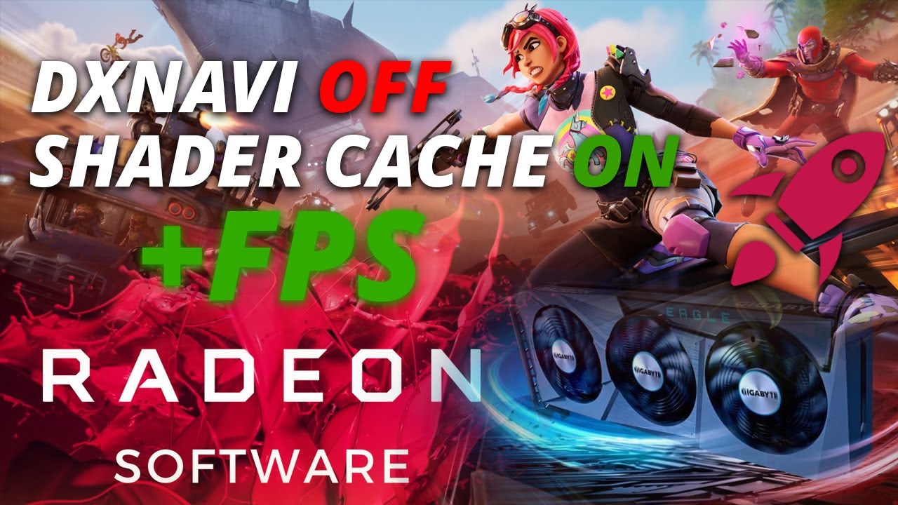 Desabilitar DXNavi e Ativar ShaderCache AMD + FPS + Performace DX11 | RX 6600 - YouTube