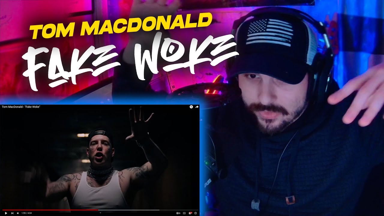 Tom MacDonald - Fake Woke (Gospel Musician Reaction) - YouTube