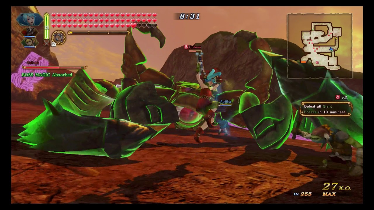 Hyrule Warriors Definitive Edition - Lorule Map - Square H14 (A Rank ...