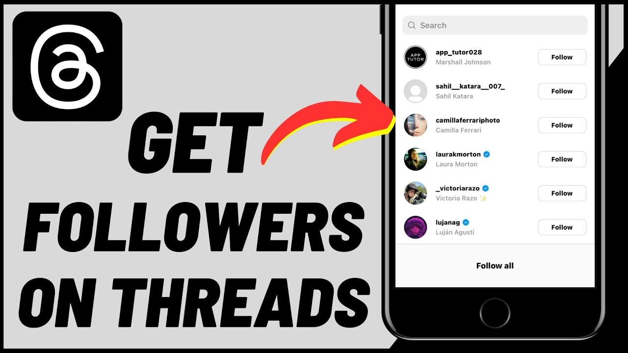 How to Get Followers On Threads - YouTube