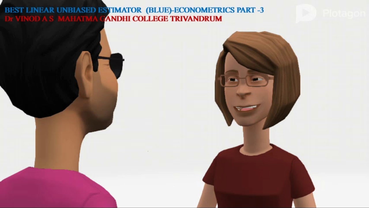 Best Linear Unbiased Estimator (BLUE)- Econometrics PART -3 - YouTube