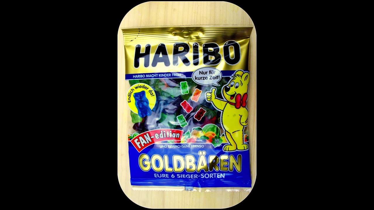 HARIBO Fan edition Goldbären getestet von WieEsWohlSchmeckt Deutsch ...
