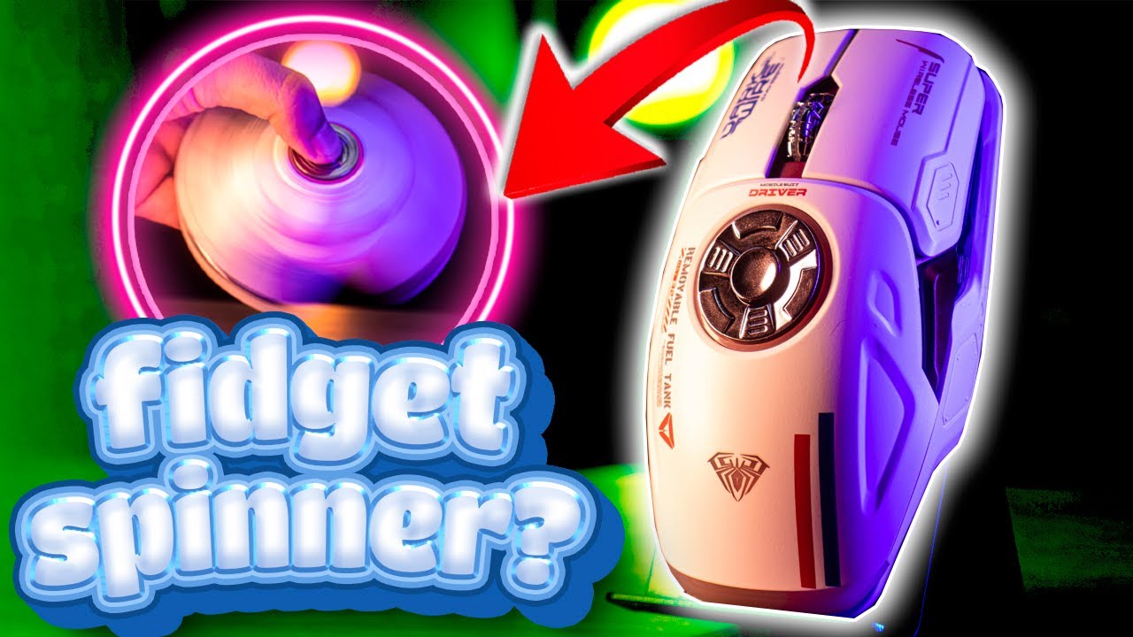🤔Mouse FIDGET SPINNER??? - Mouse Wireless Gamer H530 AULA - YouTube