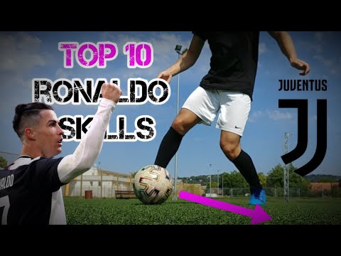 Learn 10 Cristiano Ronaldo JUVENTUS Skills Tutorial | UFS2000