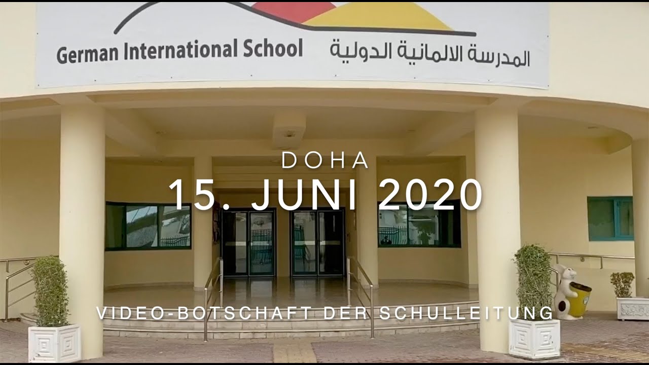 Deutsche Internationale Schule Doha · 15.6.2020 - YouTube