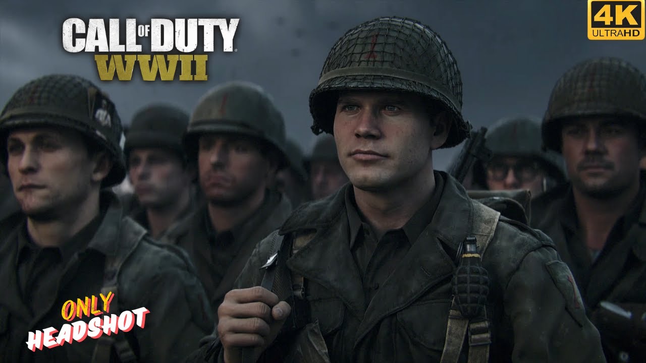 "Intense D-Day Normandy Mission | Call of Duty WWII Full Gameplay ...