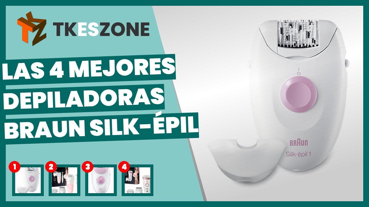 Las 4 mejores depiladoras braun silk-épil - YouTube