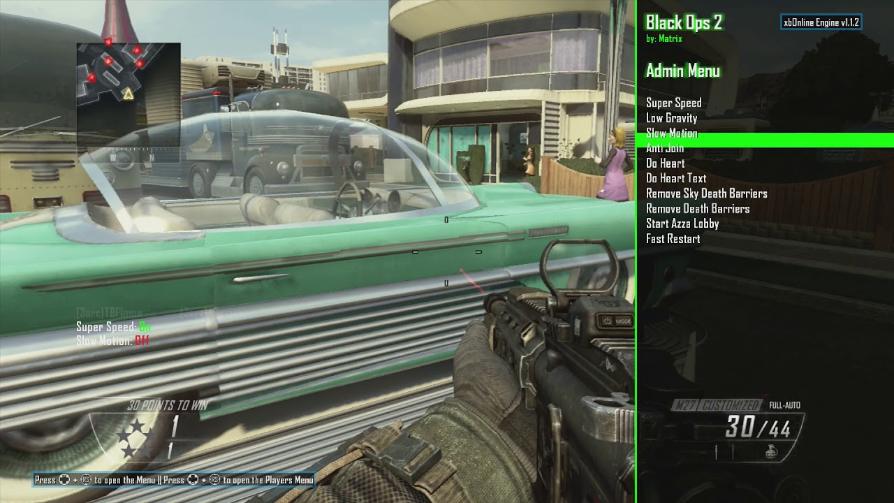 Black Ops 2 Mods Jiggy v4.5 + Matrix Mod Menu - YouTube