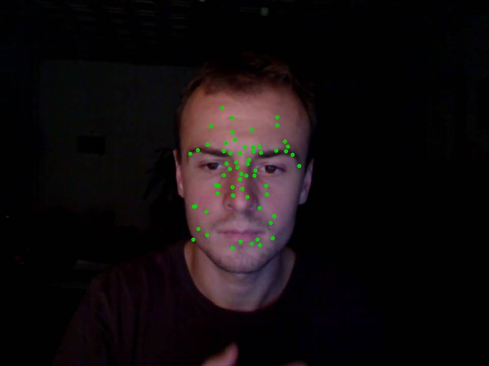 Robust Face tracking using Lucas-Kanade optical flow - YouTube