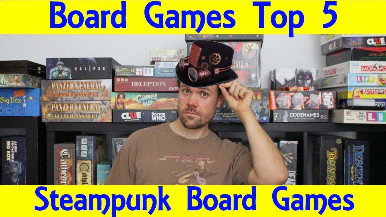 Top 5 Steampunk Board Games - YouTube
