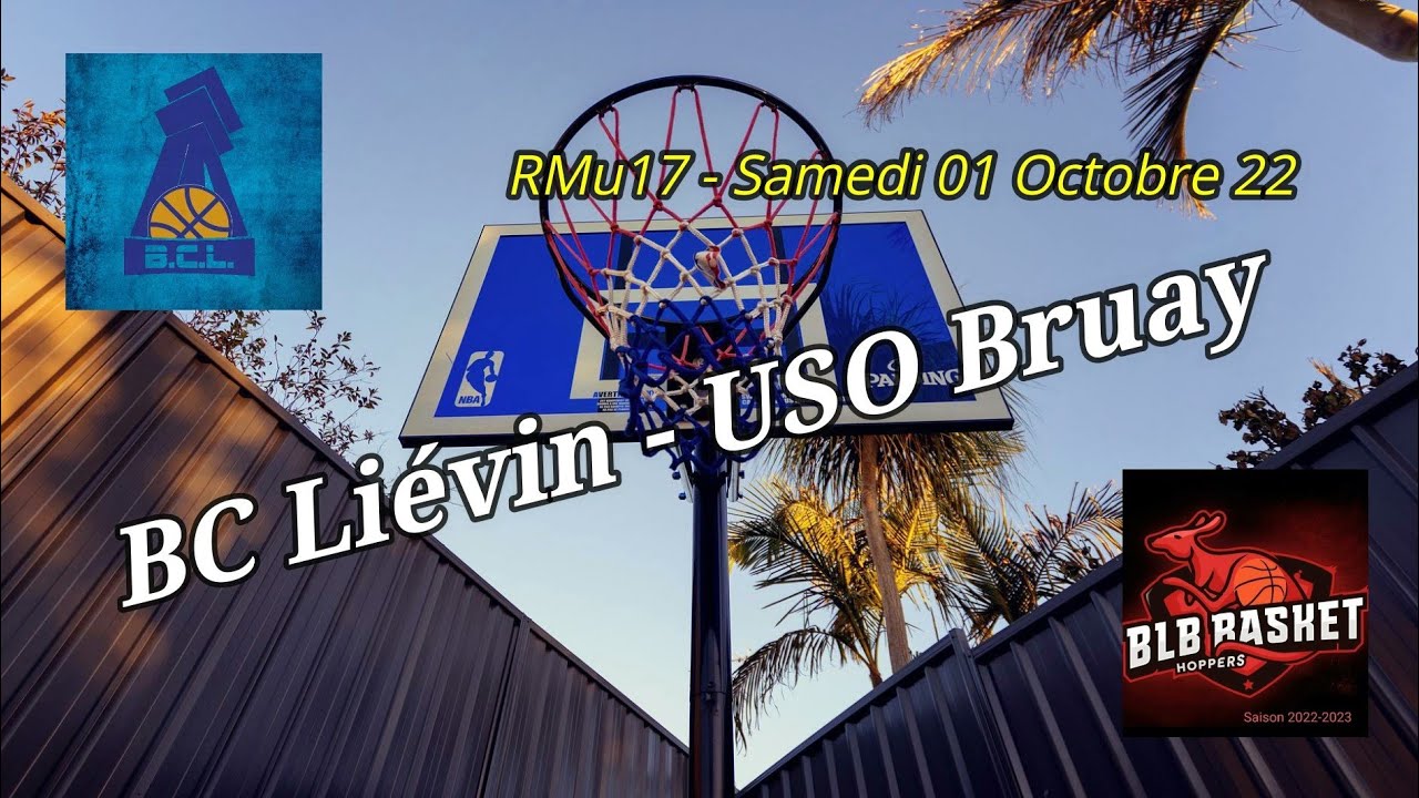 BC Liévin - USO Bruay la Buissière : RMu17 - Championnat Région HDF ...