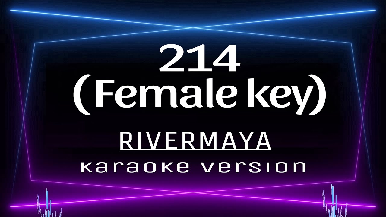 214 Female Key - KARAOKE Rivermaya - YouTube