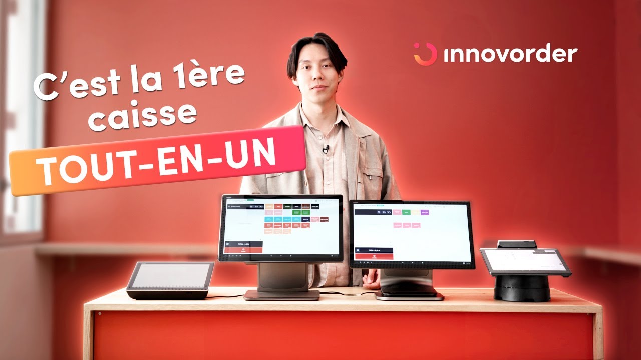 Caisse enregistreuse : notre gamme pensée pour les restaurateurs ambitieux | Innovorder - YouTube