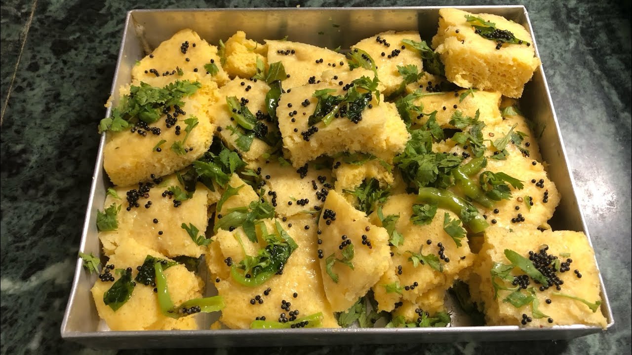 Khaman Recipe | Trending Gujarati Street food recipe | Ramadan Special ...