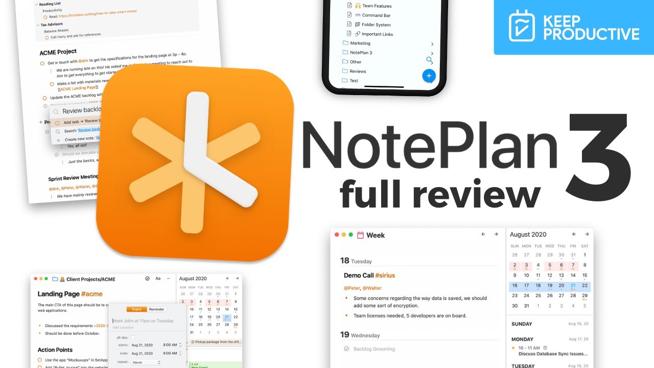 NotePlan 3 Review - YouTube