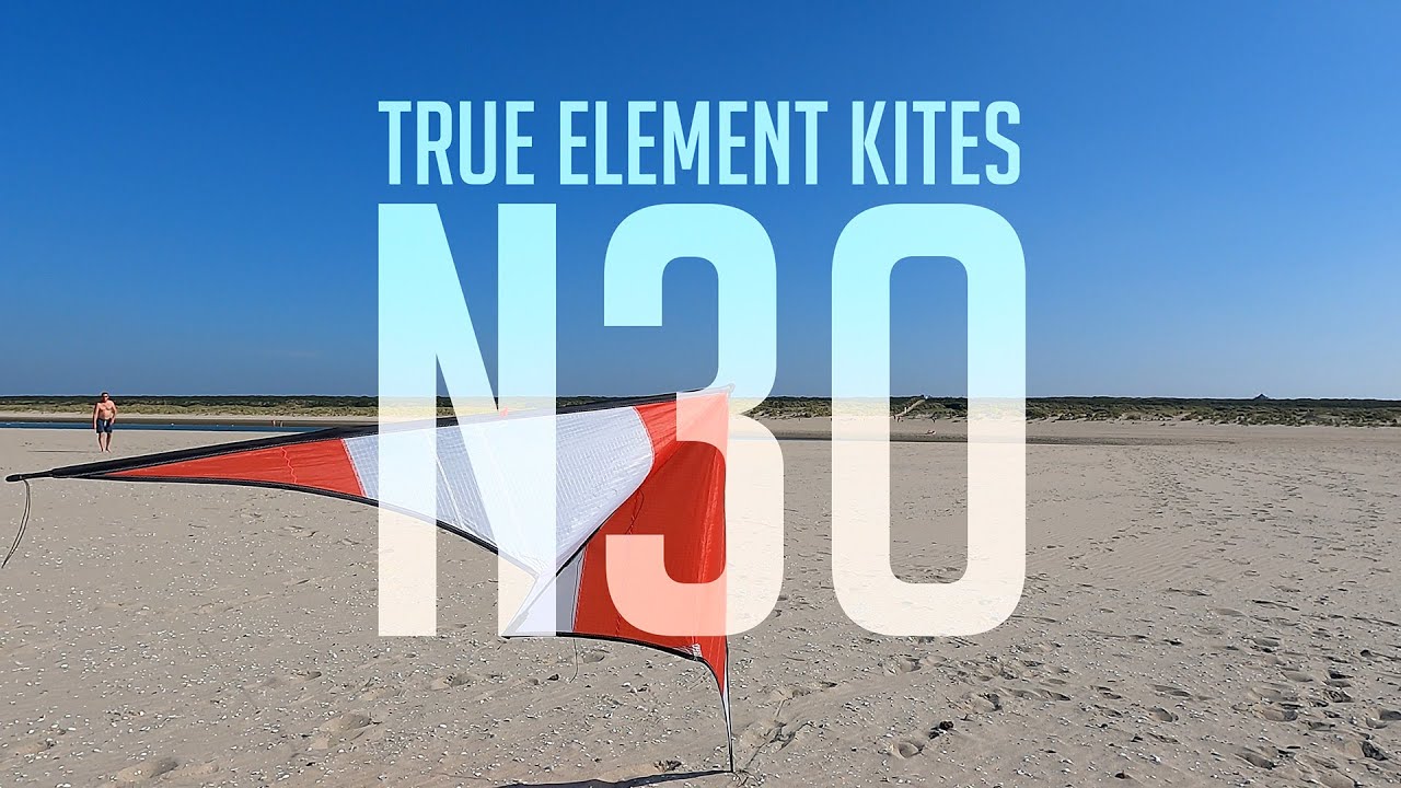 True Element Kites N3O Sportkite - YouTube