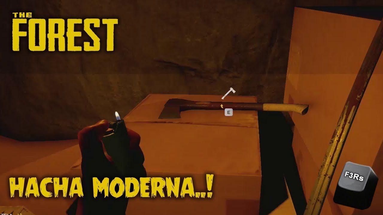 The Forest #4 Hacha moderna - Gameplay en español - YouTube