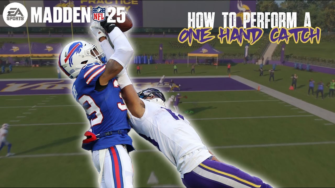 Madden 25 How to Perform a One Hand Catch - YouTube