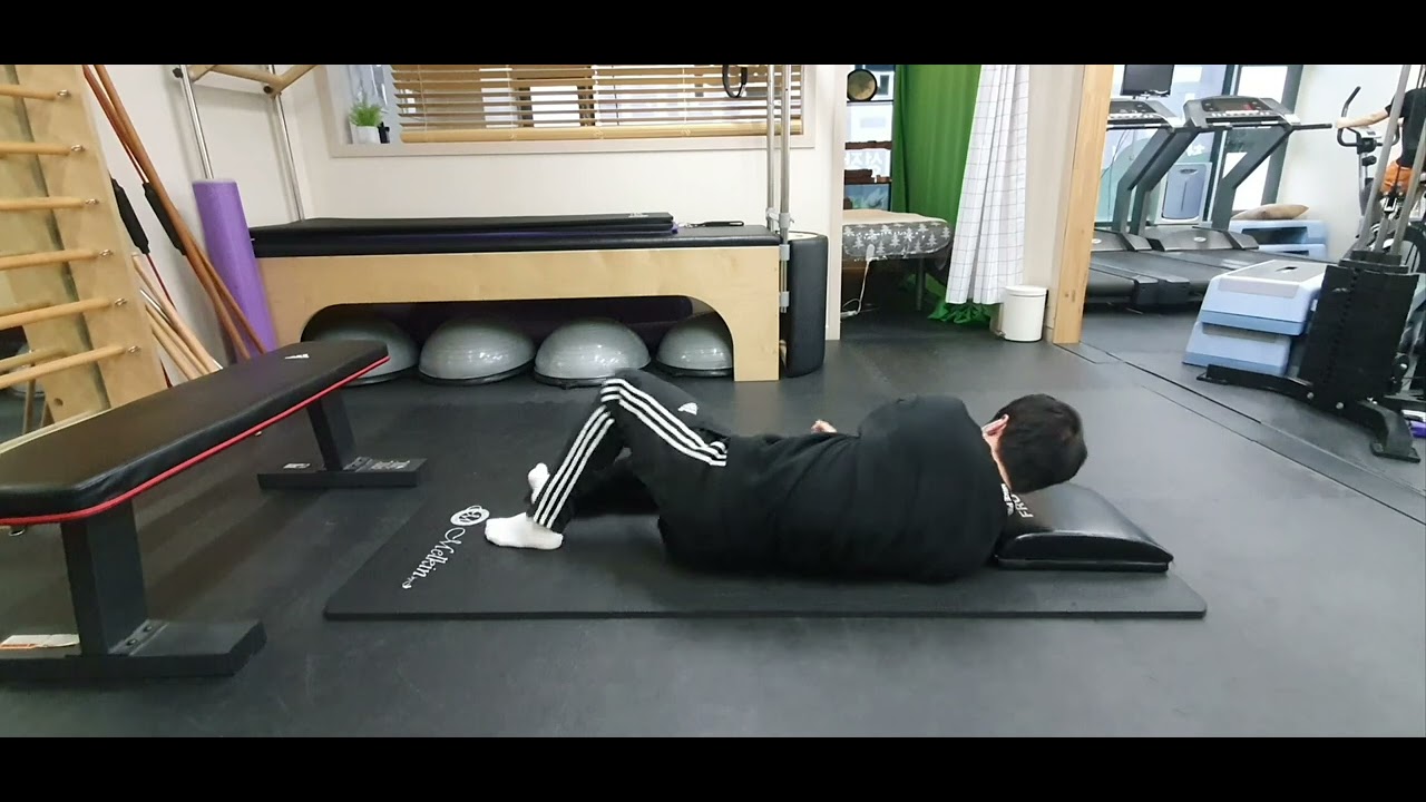 SLR운동(외전)-Hip abduction - YouTube