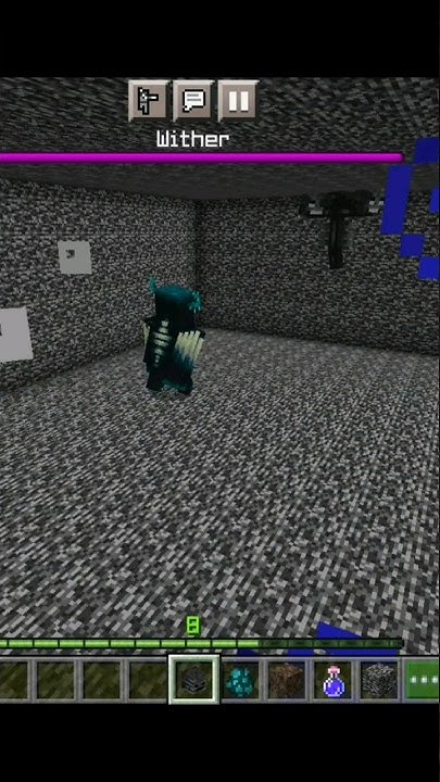 Warden Vs Wither Boss Minecraft Youtube