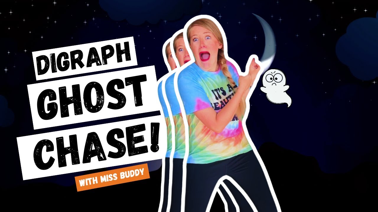 👻 Digraph GHOST CHASE!! Get out of your seats and practice digraphs! - YouTube