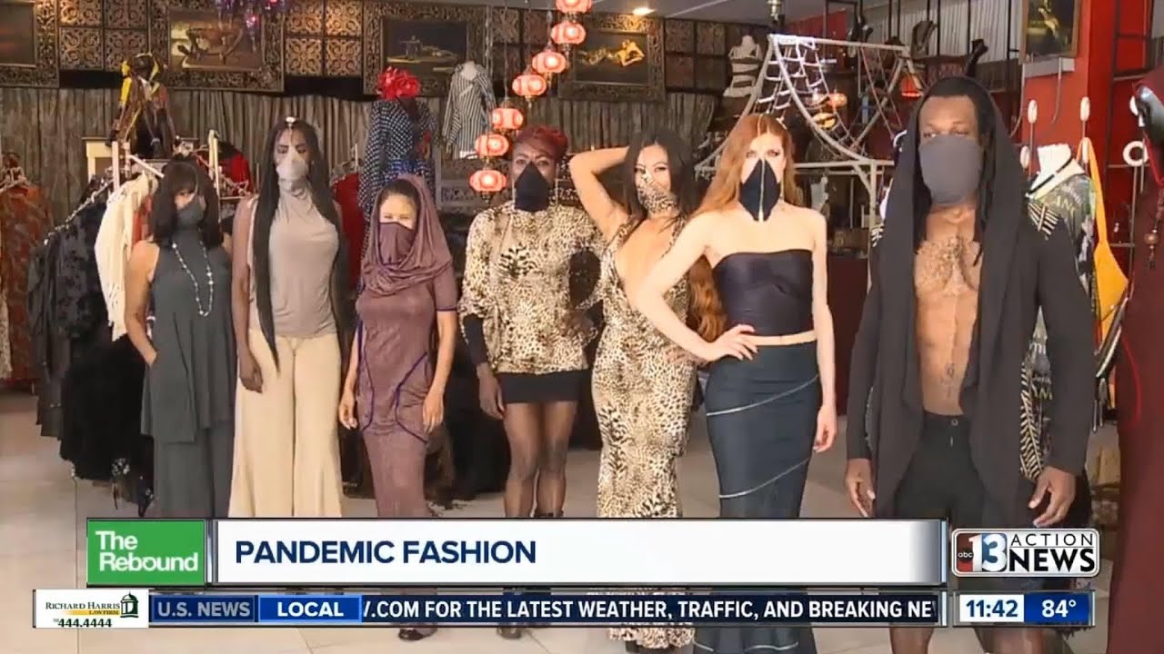 5/1/2020 KTNV News “Fashion/Clothing” (Pandemic Fashion Line by: “Wassa ...