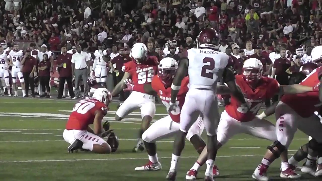 NMSU at UNM football highlights 2017 - YouTube