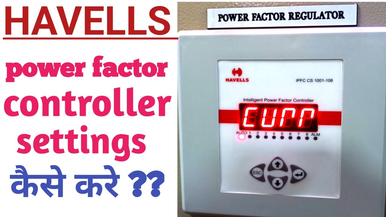 Havells Power Factor Controller Setup Secrets! - YouTube