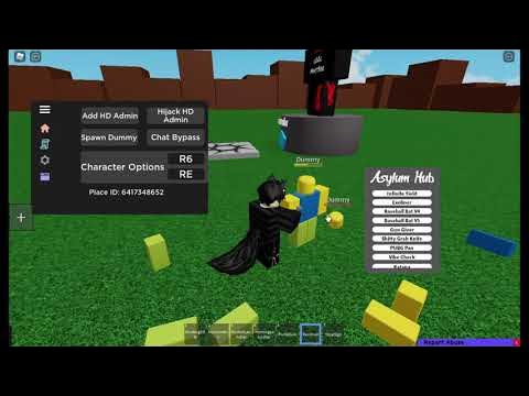 Roblox Serverside Script Showcase #14: Asylum Hub - YouTube