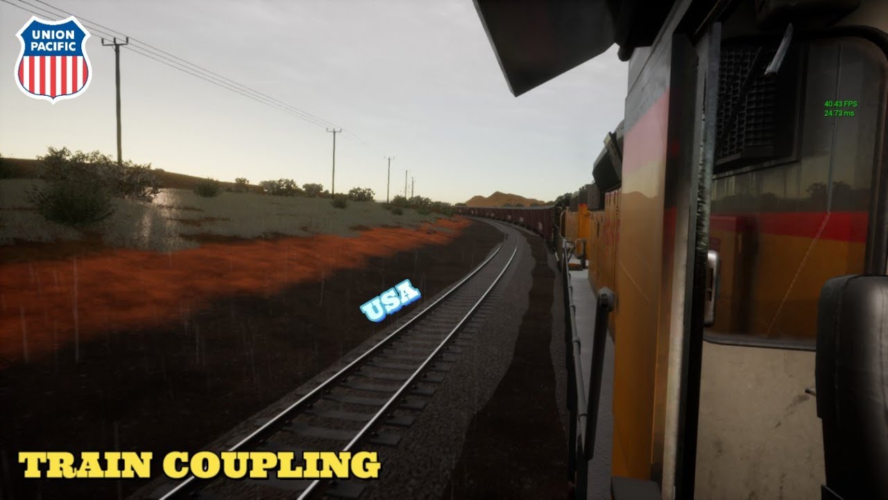 how to couple a train🚂 | train coupling | bnsf trains | loco pilot ...