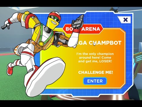 Mechamato ROBLOX [Latest Update 13/10].. Misi lawan Mega Champbot - YouTube