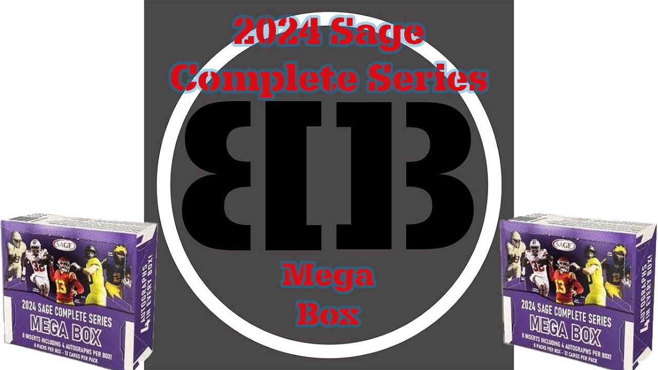 Opening 2024 Sage Football Complete Series Mega Box - YouTube