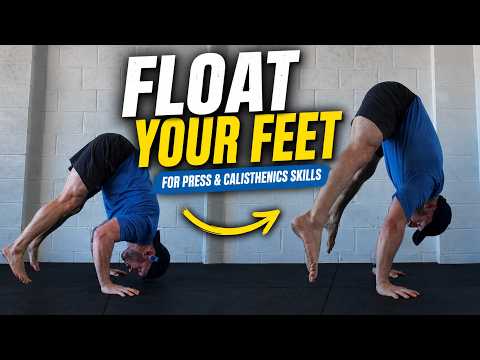 The Secret to Floating Your Feet in a Press Handstand