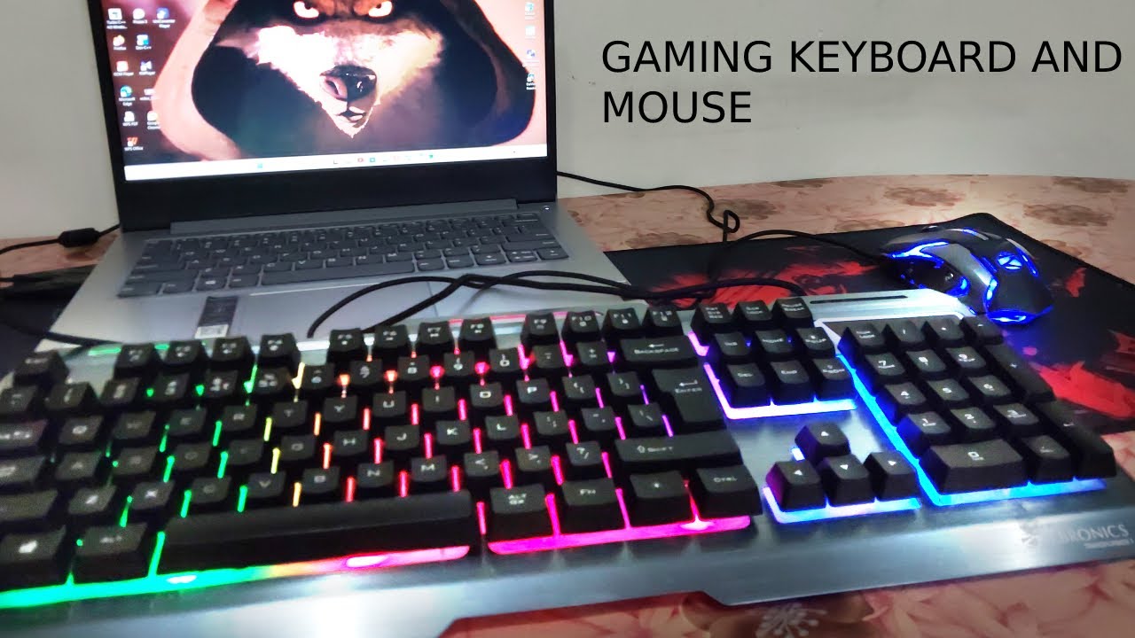 UNBOXING GAMING KEYBOARD AND MOUSE #unboxing #gamingaccessories - YouTube